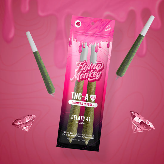 42.0 THC-A 2 Gram Pre Roll | 2 Count – Flying Monkey