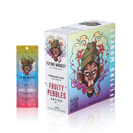 HHC 1 Gram Infused Pre Roll 2ct | Flying Monkey