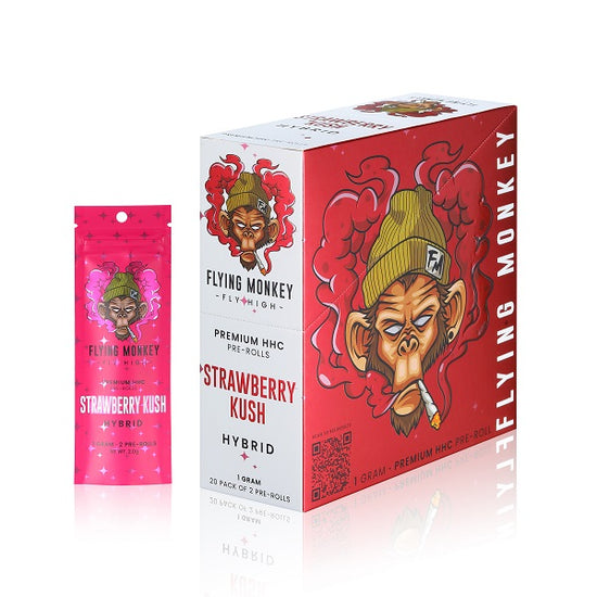 HHC 1 Gram Infused Pre Roll 2ct | Flying Monkey