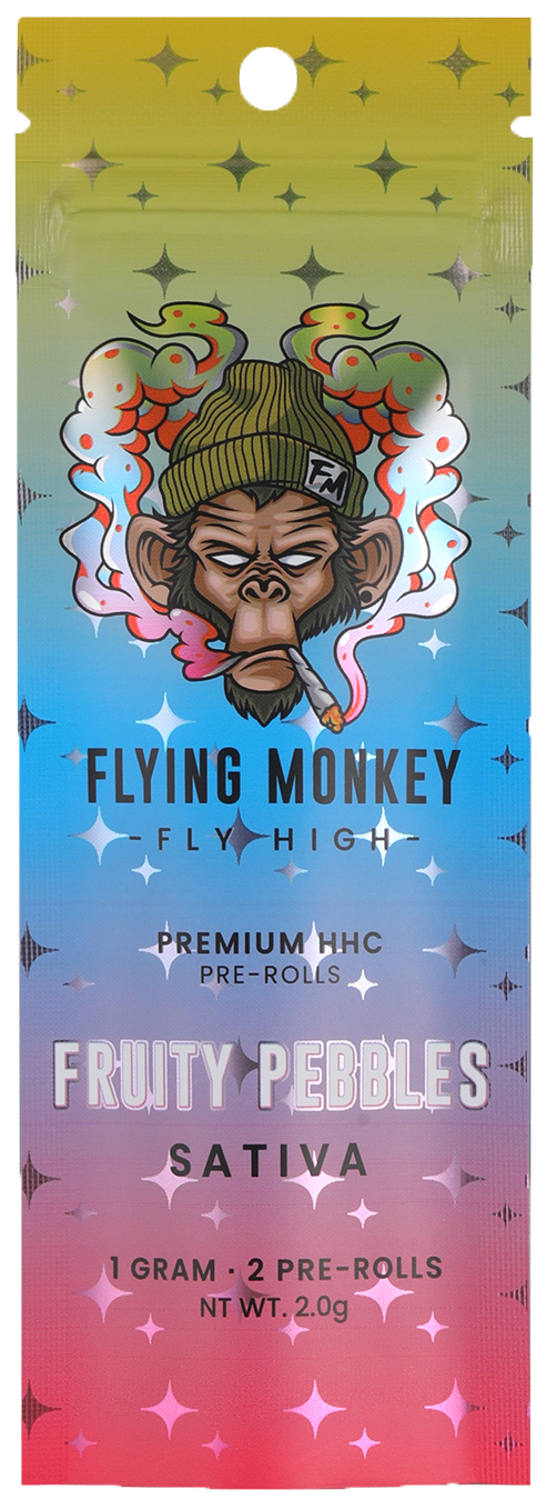 HHC 1 Gram Infused Pre Roll 2ct | Flying Monkey