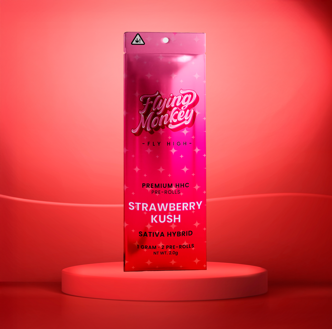 Delta-8 THC Infused Pre Rolls & Joints | High THC Strains – Flying Monkey